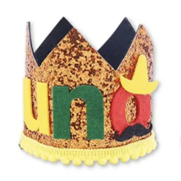 Handmade | Accessories | Uno Crown Smash Cake First Birthday Crown ...